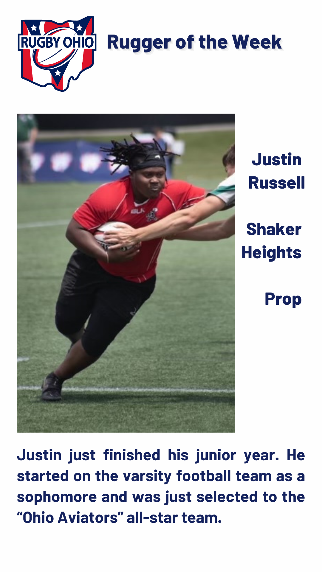 Rugger of the Week – Rugby Ohio